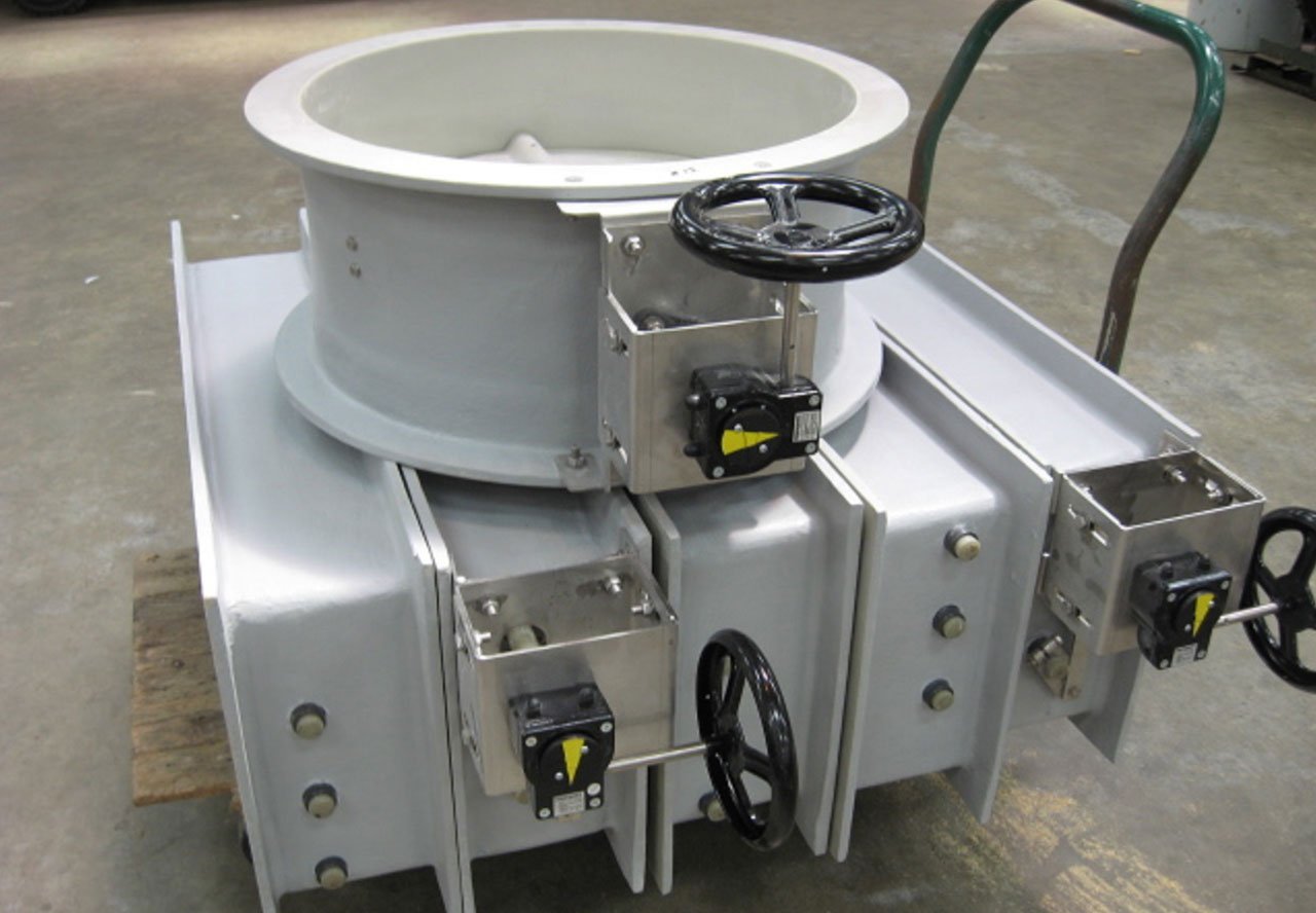 Custom Ductwork and Airflow Controls for Corrosive and Odorous Air | Viron