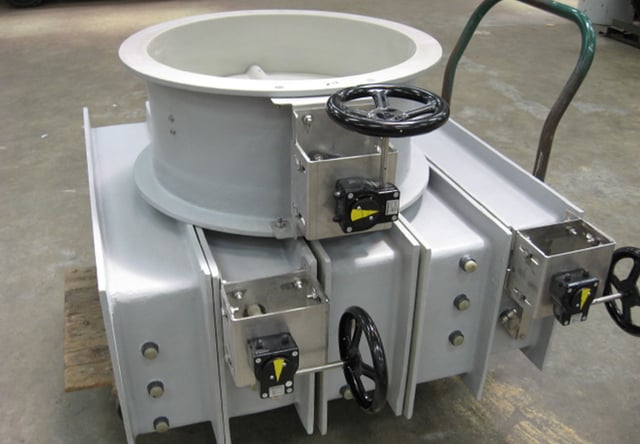 Industrial Dampers & Blastgates | AMCA Certified VI-A-TROL | Viron